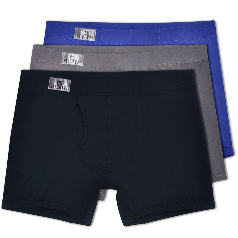 SHEATH 3.21 Men's Dual Pouch Boxer Brief 3 Pack – The Locker Room Jock