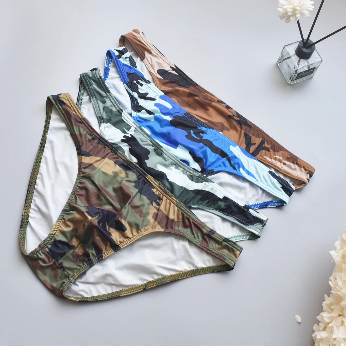 Camo Slim Briefs – The Locker Room Jock